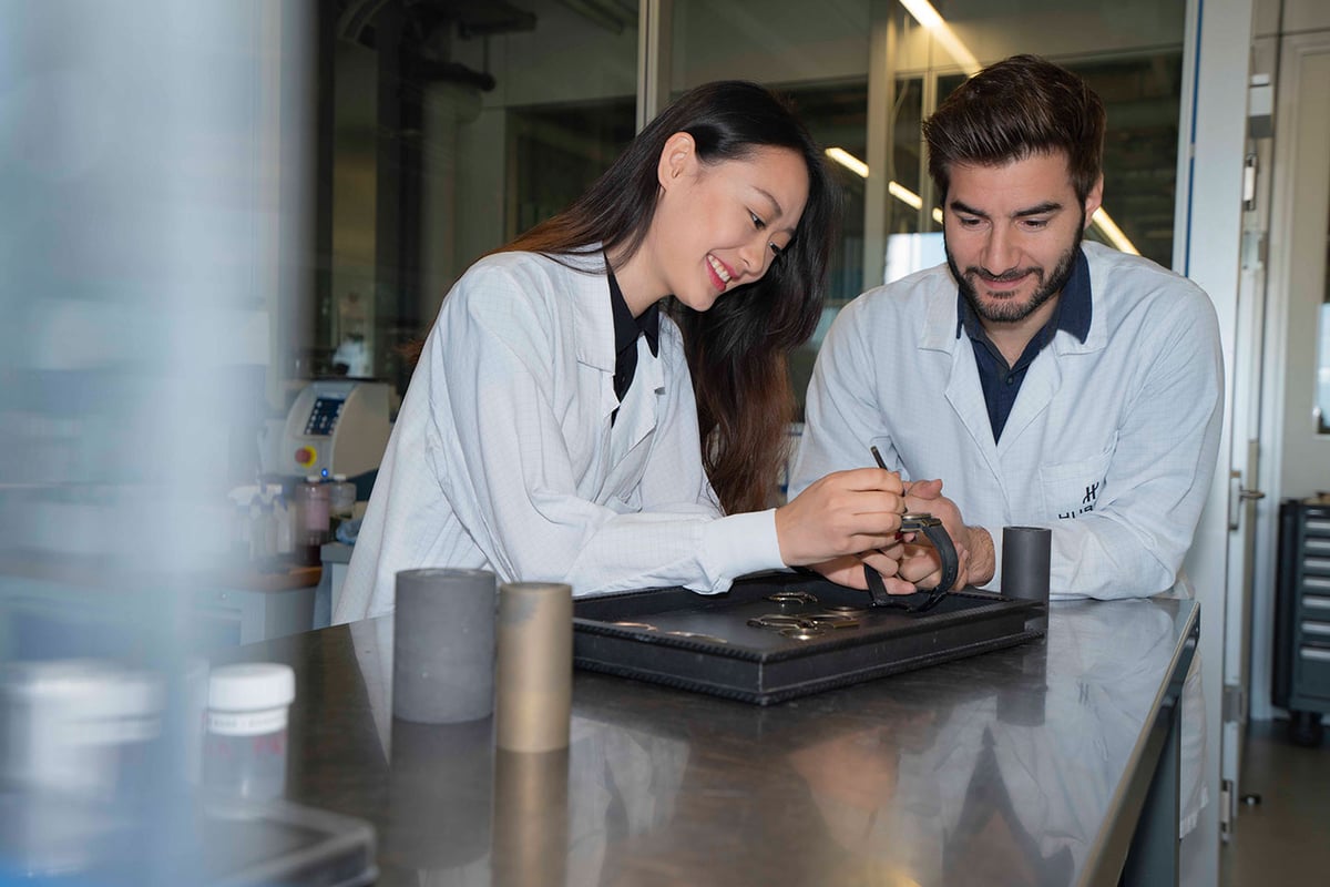 An internship in the luxury Swiss watchmaking industry